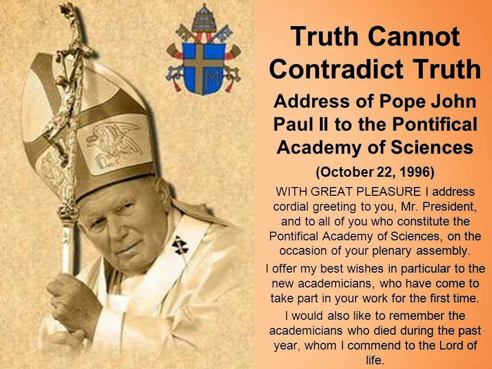 How Should the Catholic Church Interact With Science?III St. John Paul ...